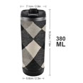 2.3×7.6in Stainless Steel Water Cup Double Layer Design Thermal ...