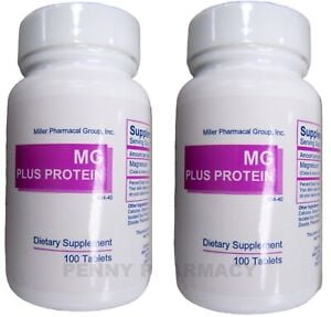 MG Plus Protein 100 Tablets ( 2 pack ) - Walmart.com