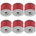 Caltric Oil Filter 6 Pack for BMW F650GS Dakar 650 652 2001-2007 11-41 ...