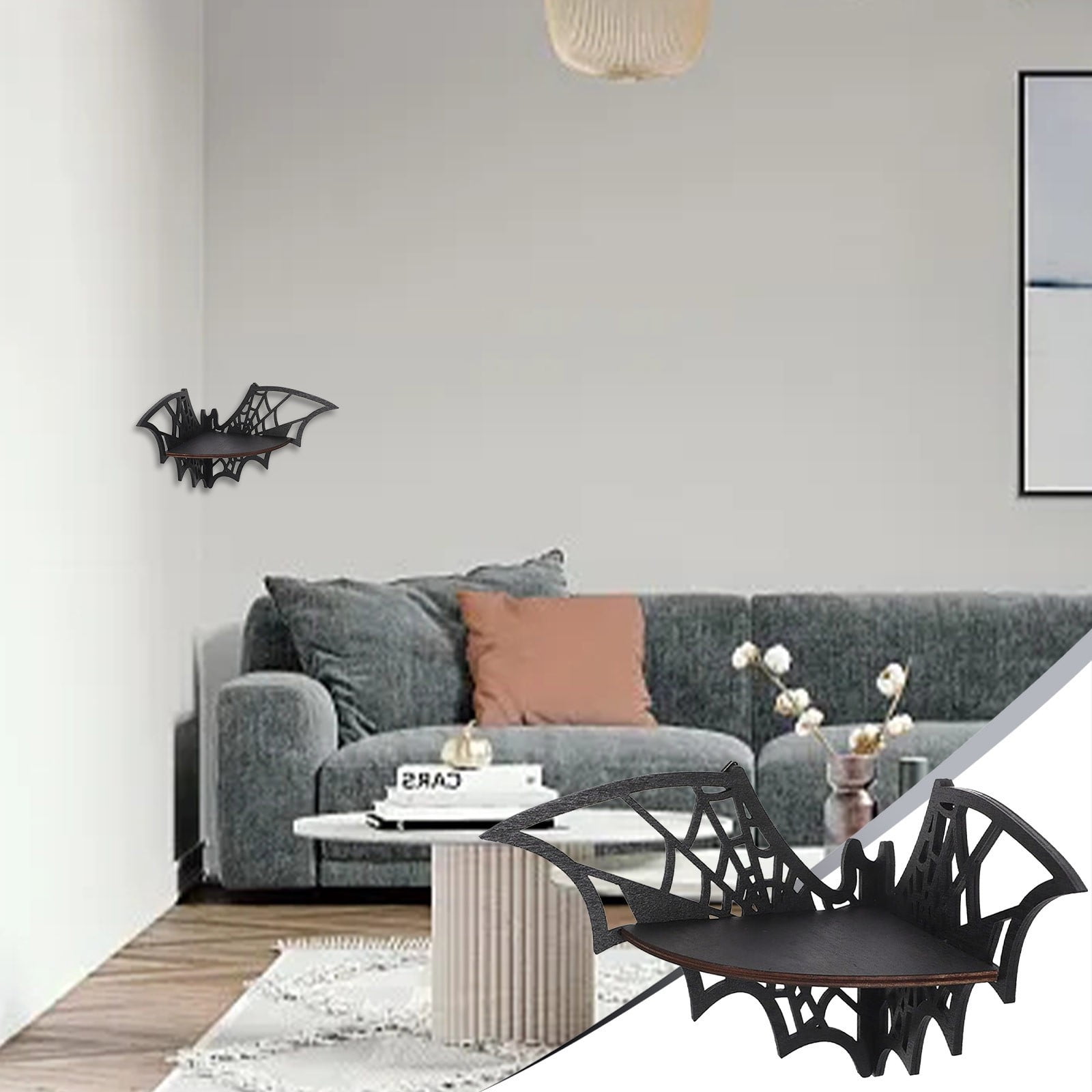 Click here for Unbranded Corner Shelf Wall Mount Corner Shelf Woo... prices