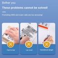 2-in-1 Box Cutter & Thermal Paper Eraser, 2026 New Water-Based Thermal ...