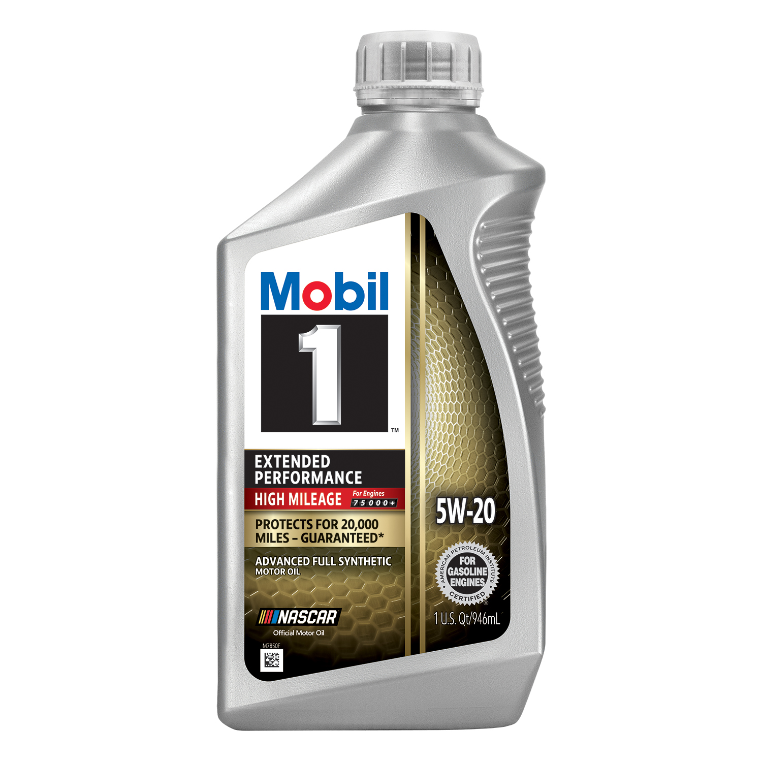Mobil 1 Extended Performance High Mileage Full Synthetic Motor Oil 5W ...