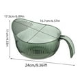 Convenient Rice Washing Basket Durables Sieve Rice Washer Vegetable ...