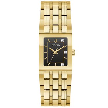 Bulova Rhapsody Gold-Tone Ladies Watch 97P144 - Walmart.com