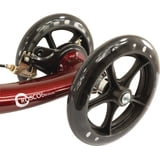 Roscoe Medical Knee Walker Scooter with Basket and Padded Seat ...