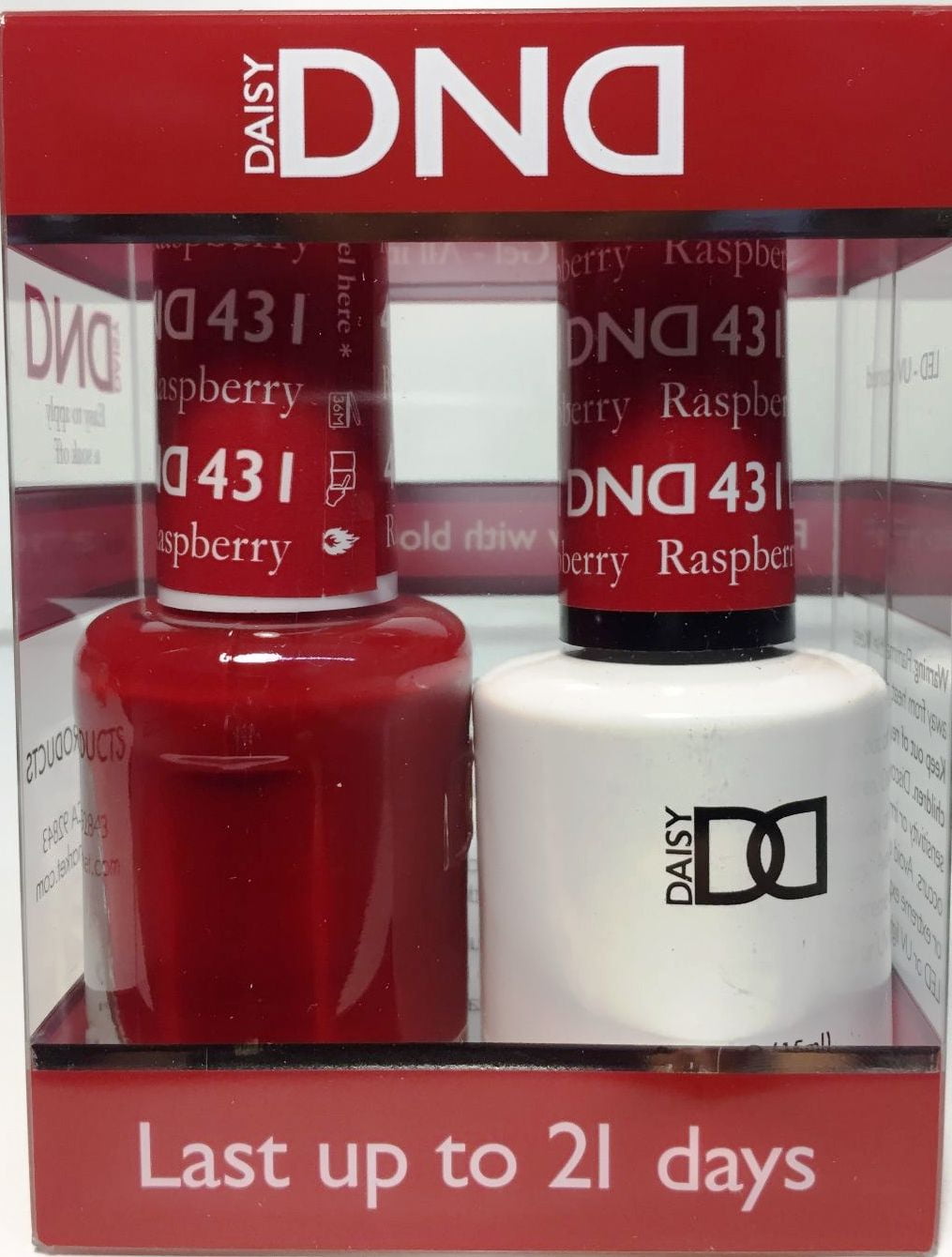 DND Gel & Matching Lacquer Set - Raspberry - Walmart.com