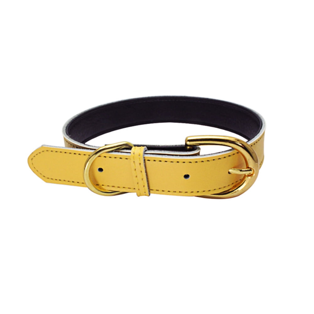 Rolled Leather Dog Collar Durable Round Rope Collar Is Suitable For ...