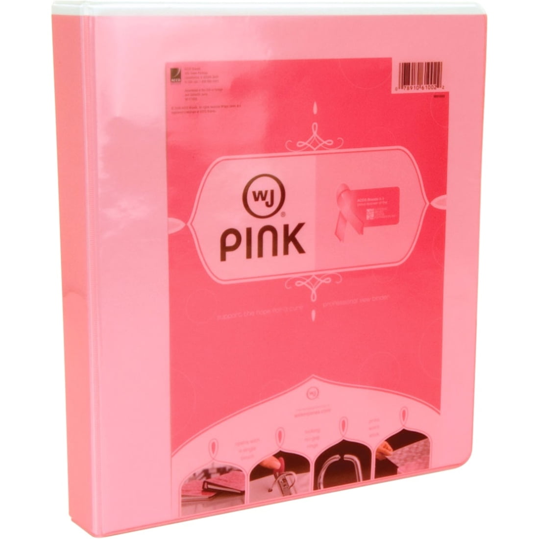 Pink D-Ring Binder - Walmart.com - Walmart.com