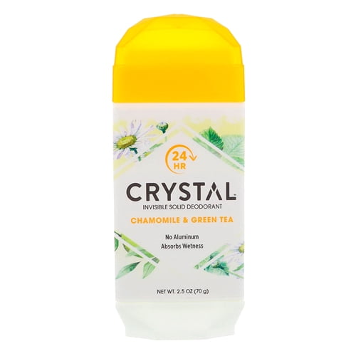 Crystal Invisible Solid Deodorant Absorbs Wetness, Chamomile And Green ...