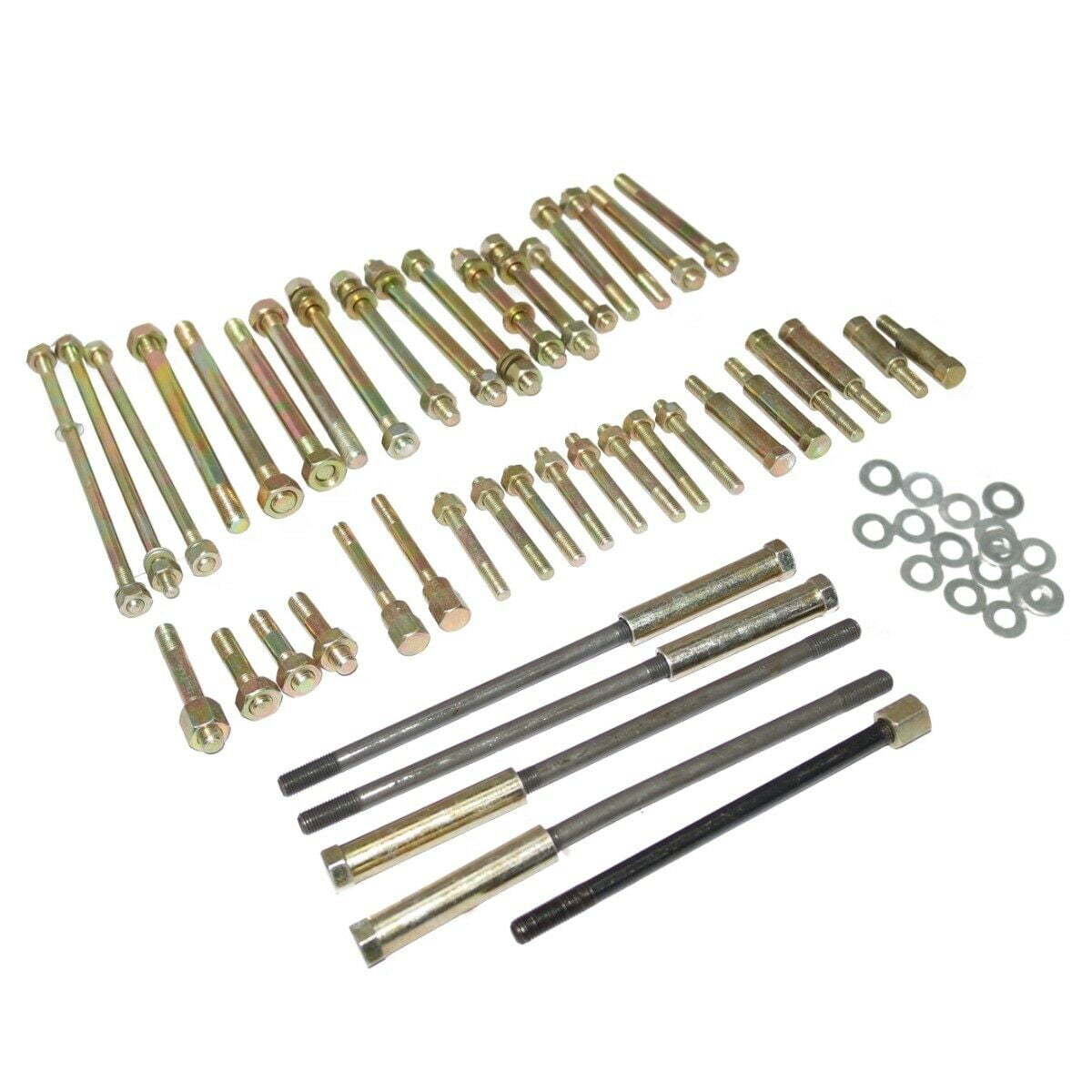Complete Engine Studs With Nut & Washer Fixing Kit 47 Unit For Royal ...