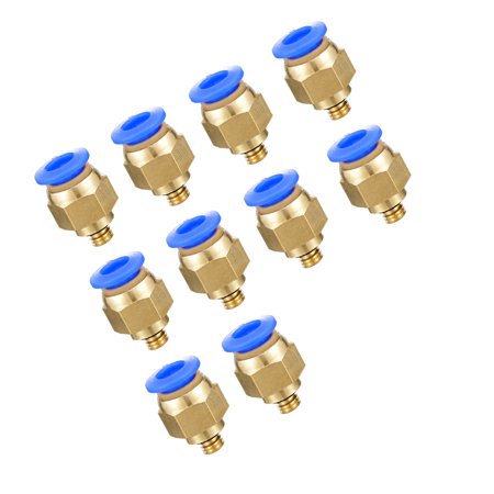 juguse 10 Pieces Home Threaded Interface Pneumatic Hose Connector ...