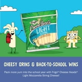 Frigo® Cheese Heads® Light Mozzarella String Cheese Snacks, 20 oz, 24 ...