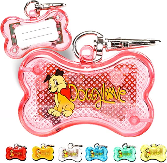 DoggyLove Led Dog Collar Light – Dog Lights for Night Walking – Glow in ...