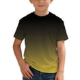 Bobifish Little Boys Basic Tee Minimal Short Sleeve Crew Neck Color ...