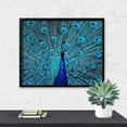 Diamond Art Kits for Adults - Beautiful Blue Peacock DIY Diamond ...