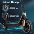 "Caroma City Electric Scooter, 800W, 30 Miles Range, 25 Mph, 10"" Tires ...