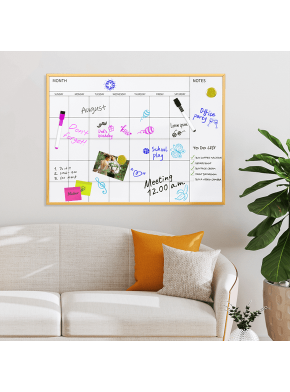 Dry Erase Calendar Boards in Whiteboards & Dry Erase Boards - Walmart.com