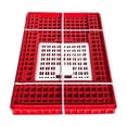 Small Chicken Transport Coop - Two Door, Holds 10-14 Chickens | Durable ...