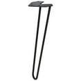 LTL Duraline Table Legs Wired Black Steel 16", Set of 4 - Walmart.com