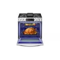LG Kitchen Gas Stove Appliance - 6.3 Cu Ft. Stainless Steel Slide-In ...