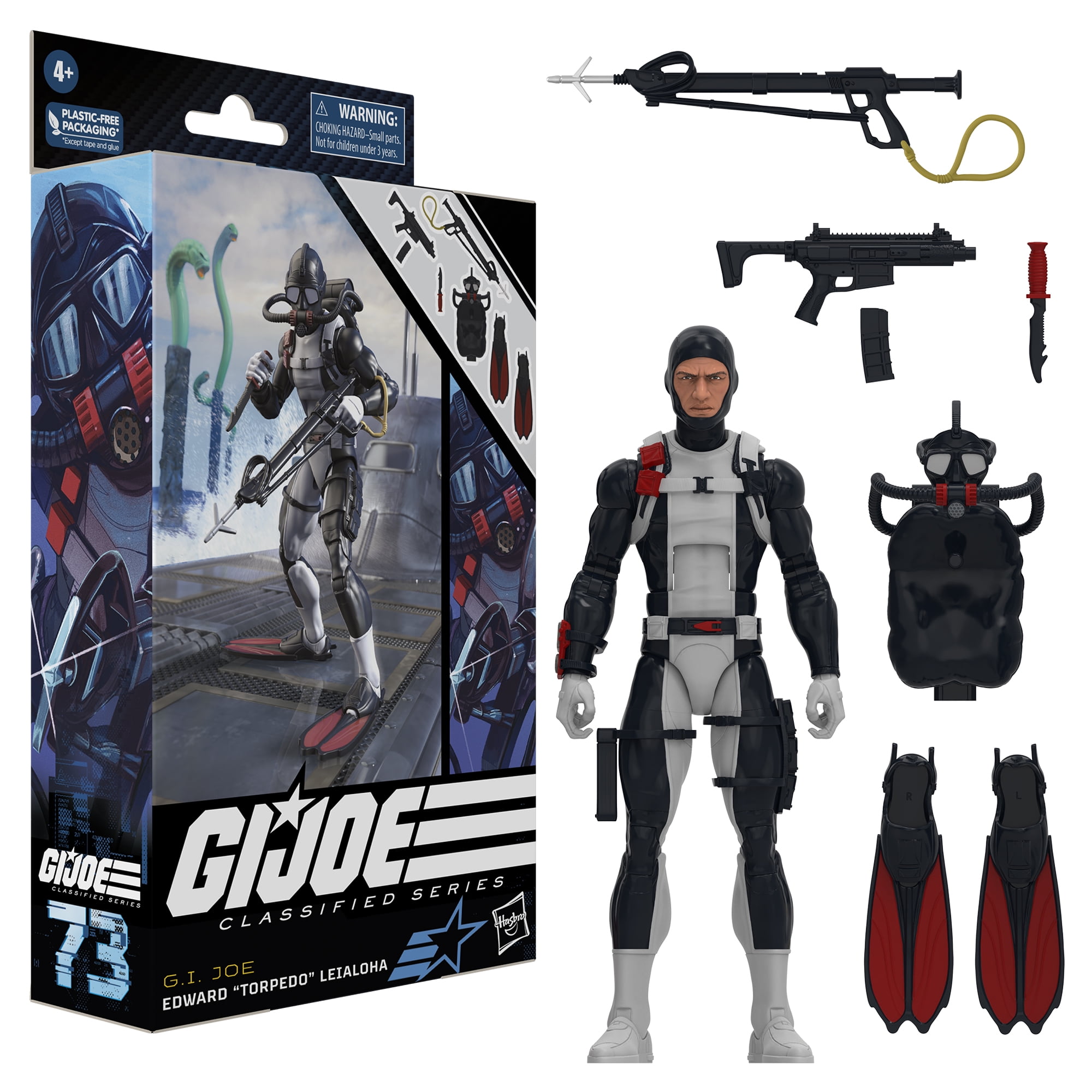 G.I. Joe Classified Series Edward “Torpedo” Leialoha, Collectible G.I ...