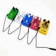 5 Way Guitar Effect Pedal Chain Power Supply Cable Splitter Wire Cord ...