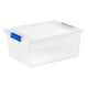 IRIS 12 Qt. Plastic Storage Bins with Lids, Clear Containers, Latching ...