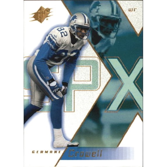 2000 SPx #29 Germane Crowell NFL Football Trading Card - Walmart.com