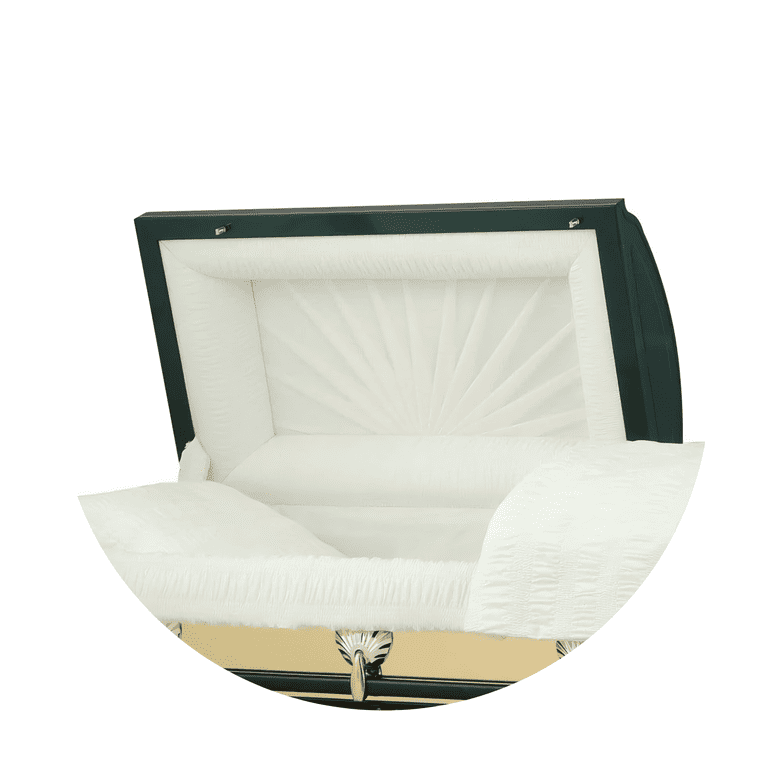 Empty Open Casket