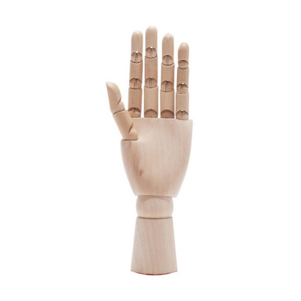 Wooden Artist Model, Hand Body Artist Model Jointed Articulated Wood ...