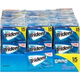 Trident Sugarless Chewing Gum, Original Flavor, Xylitol Sweetened, 14 ...