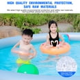 SUGIFT 8FT Inflatable Pool Full-Sized Family Lounge Pools Thicker ...