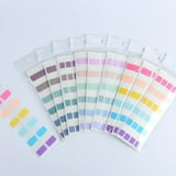 Repositionable and Writable Stick Index Tabs Book Tabs Flags Adhesive ...
