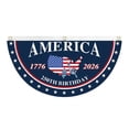 4Th of July Decorations Us 250Th Anniversary Banner, Outdoor Garden ...