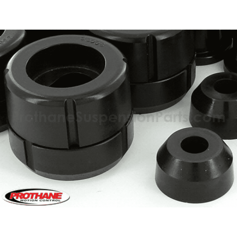 Leaf Spring Bushing Prothane 11013 Rear s And Heavy Duty Shackles ...
