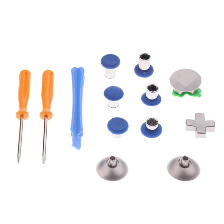 Full Buttons Set for , Chrome D-pad Complete Buttons Set Kits ...