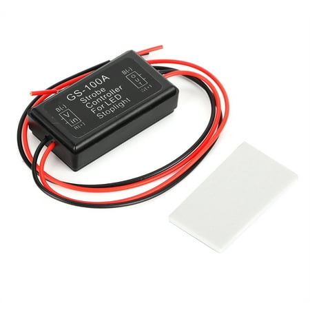 GS-100A Brake Light Controller Car Motorcycle Brake Stop Strobe Flash Light Control Module ...