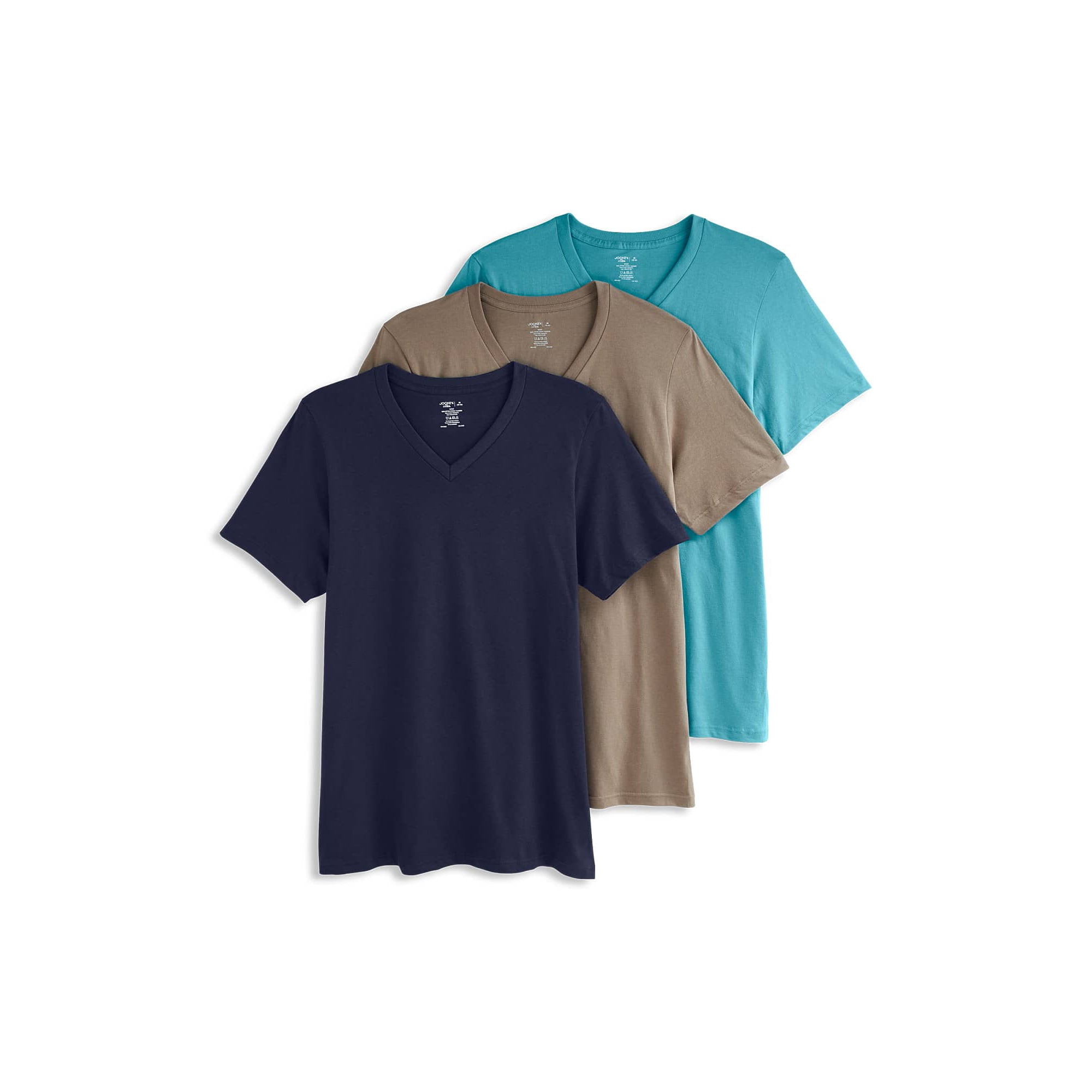 Click here for Jockey Classic V-Neck Undershirt - 3 Pack prices