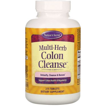 Nature's Secret Super Cleanse Capsules, 100 Ct - Walmart.com