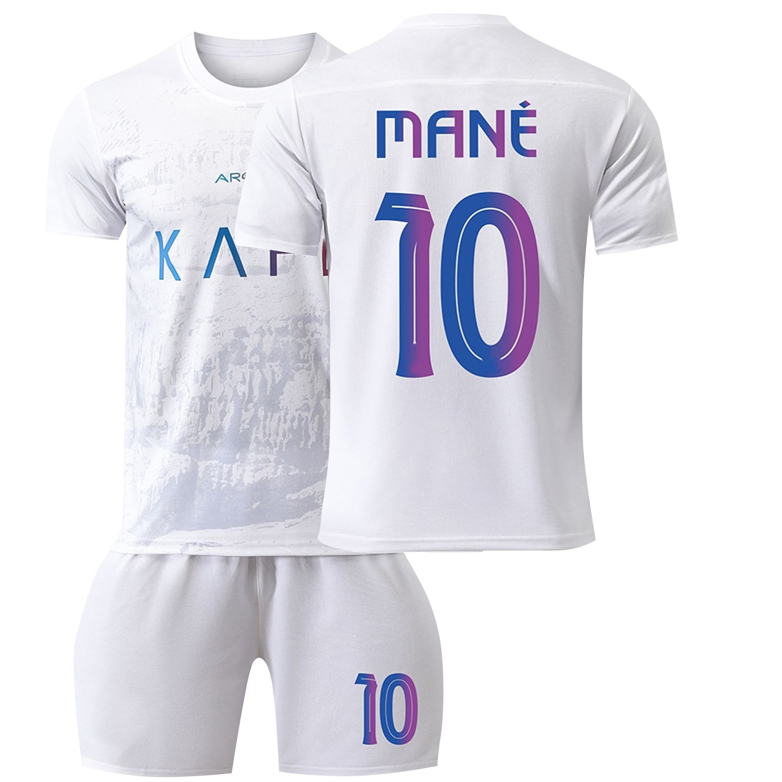 SEAYI 2324 Maillots de Soccer Al Nassr FC, Numéro 10 Crinière Imprimée ...