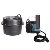 Little Giant LG-506065 WRSC-6 Compact Drainosaur 0.3 HP Water Removal ...