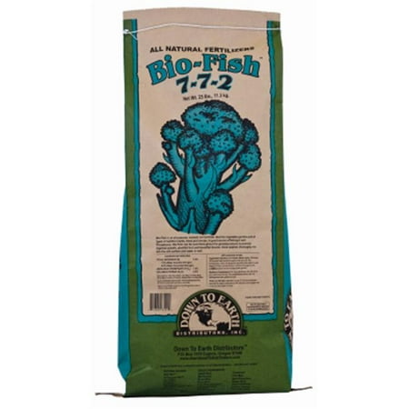 Down To Earth Distributors 217670 25 lbs 7-7-2 Bio-Fish A Nutrient Rich ...