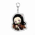 Demon Slayer Acrylic Keychains,Anime Character Key Ring Set for Fans ...