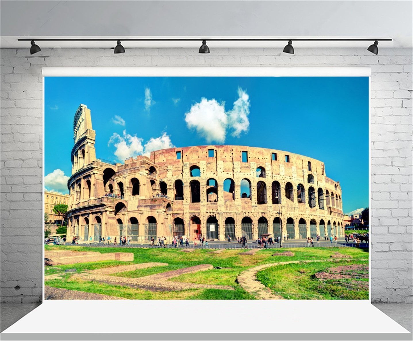 GreenDecor Polyster 7x5ft Colosseum Backdrop Photography Background ...