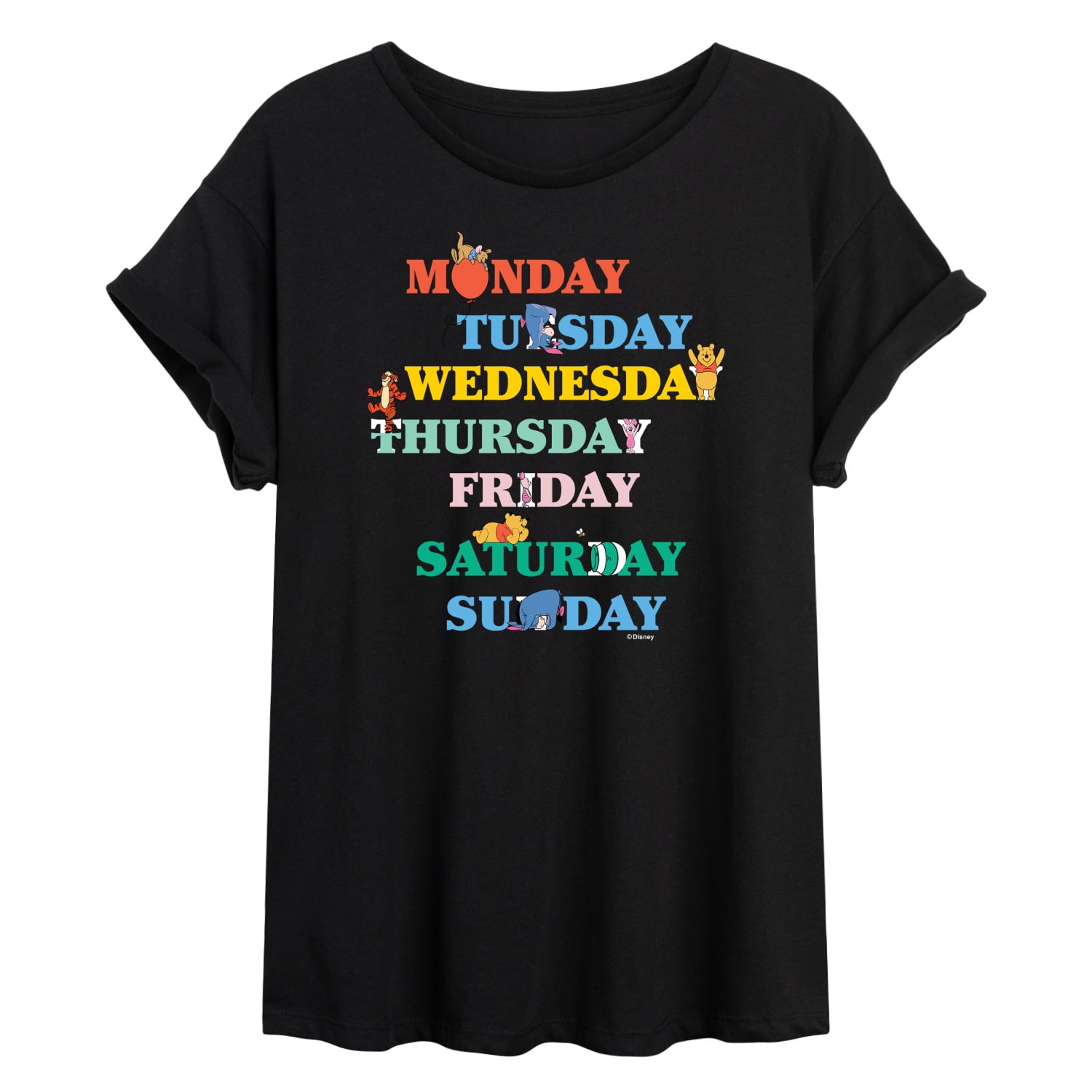 Winnie the Pooh - Days of the Week with Piglet, Tigger, Eeyore ...
