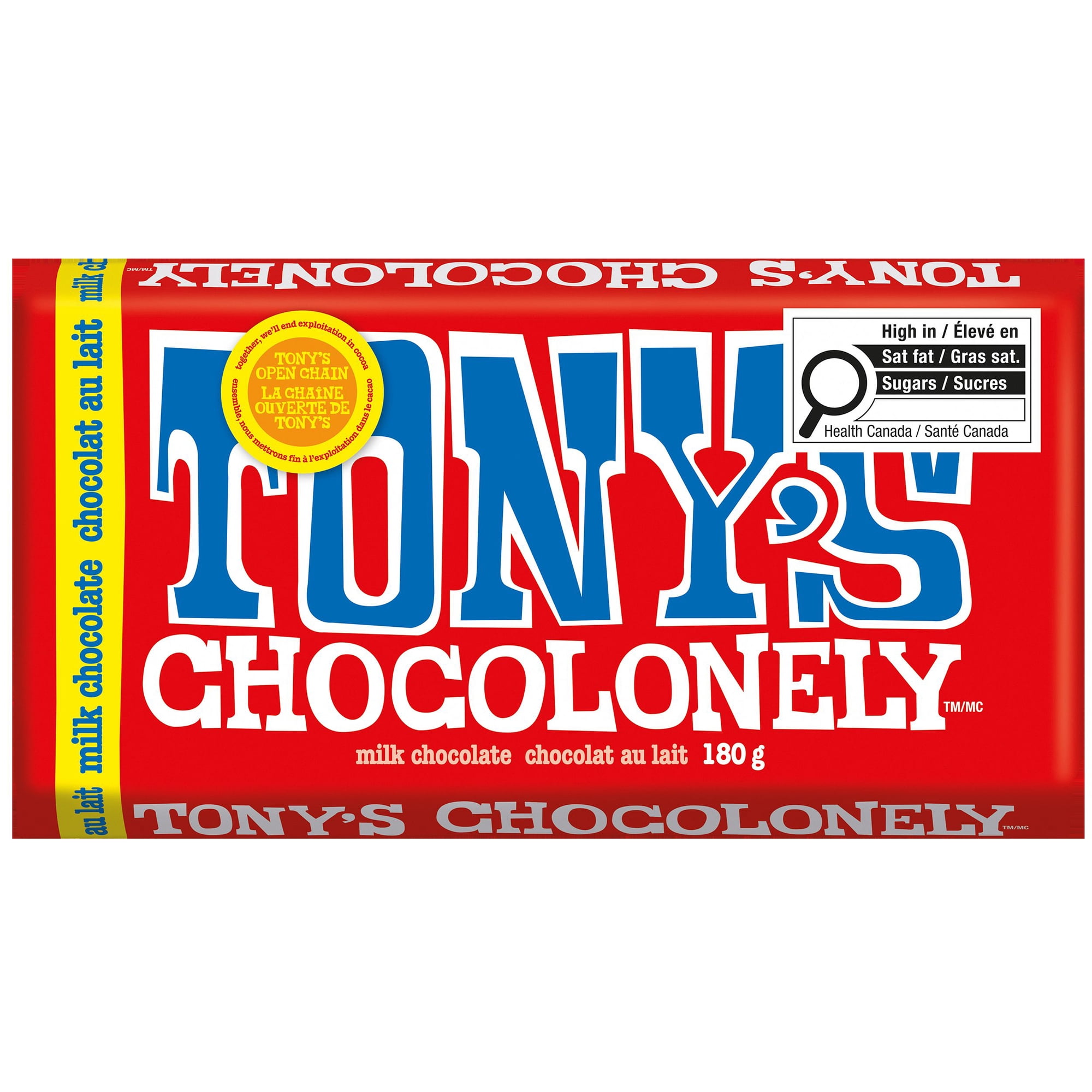 Click here for Tonys Chocolonely Milk Chocolate Bar  180g 180g prices