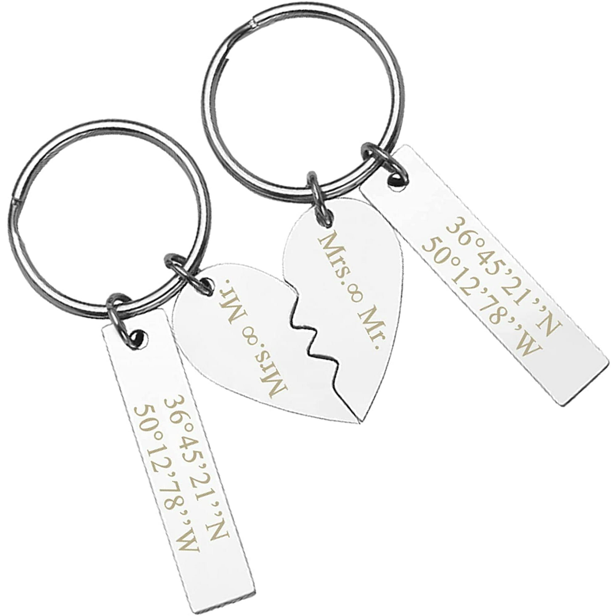 Personalized Keychains For Couples