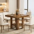 Tribesigns 31.5" Square Dining Table for 4, Small Wooden Kitchen Table ...