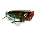 Ozark Trail 1/4 Ounce Black/Silver Popper Fishing Lure - Walmart.com