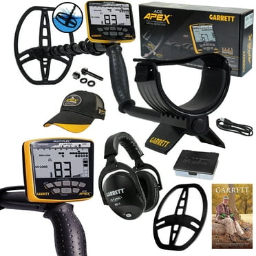 Garrett ACE APEX Waterproof Metal Detector with Multi-Flex Raider Coil and Z-Lynk - Walmart.com